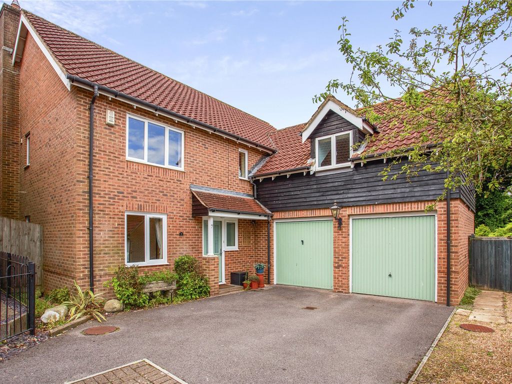 5 bed detached house for sale in Pigeonhouse Field, Sutton Scotney, Winchester, Hampshire SO21 ...