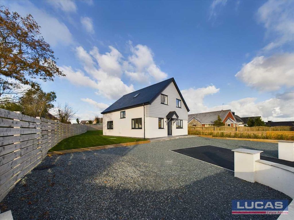 New home, 4 bed detached house for sale in Ffordd Caergybi, Cemaes Bay ...