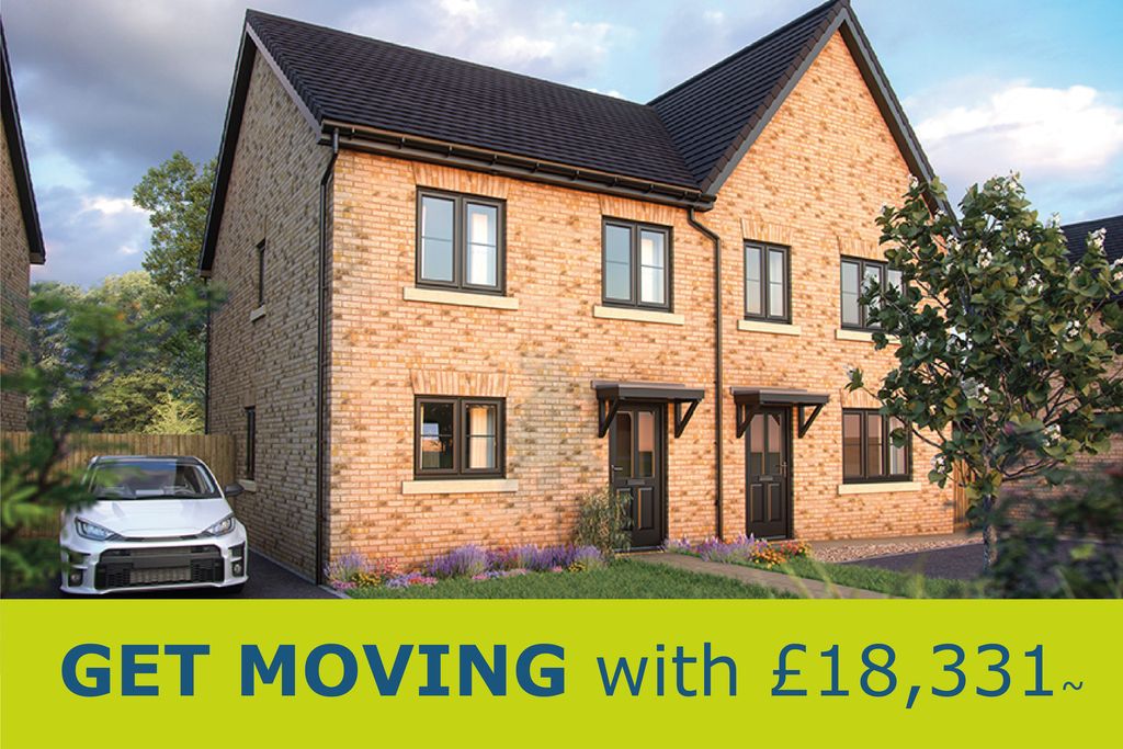 New home, 3 bed semi-detached house for sale in "The Rowan" at ...