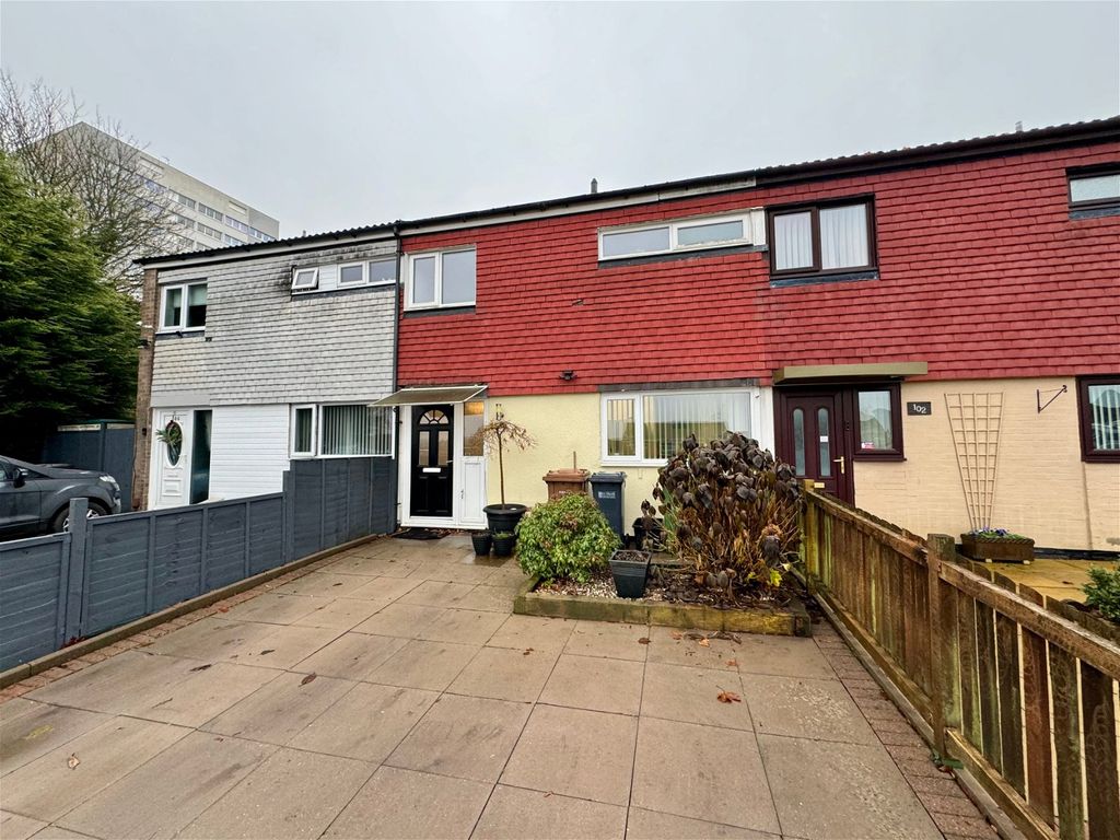 3 bed terraced house for sale in Yorkminster Drive, Chelmsley Wood ...