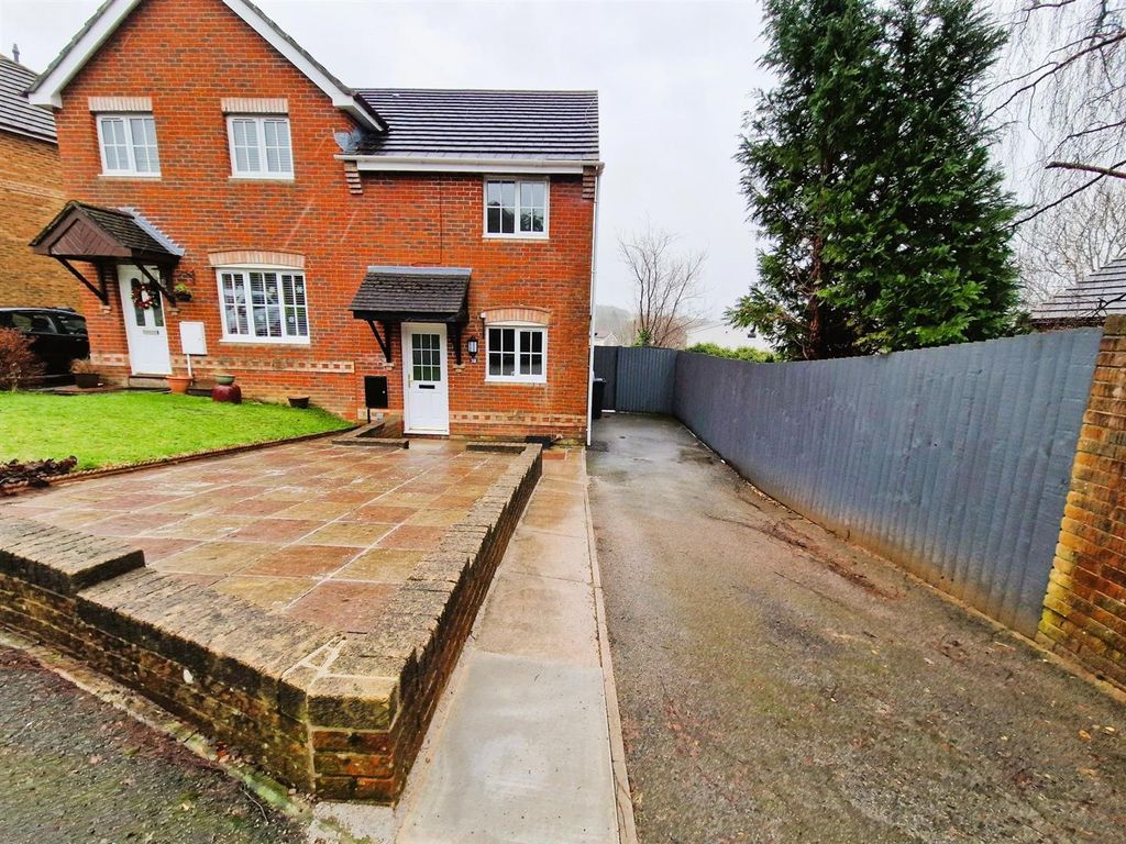 2 bed semi-detached house to rent in Bishops Grove, Merthyr Tydfil CF47 ...