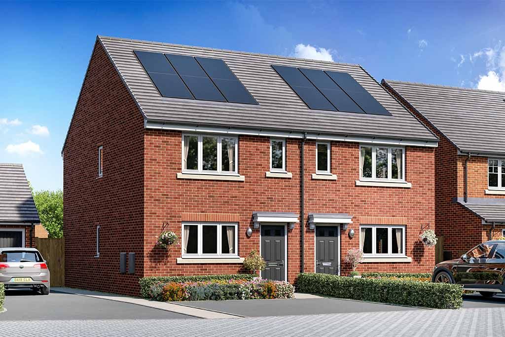 New home, 3 bed semi-detached house for sale in "The Derwent" at ...