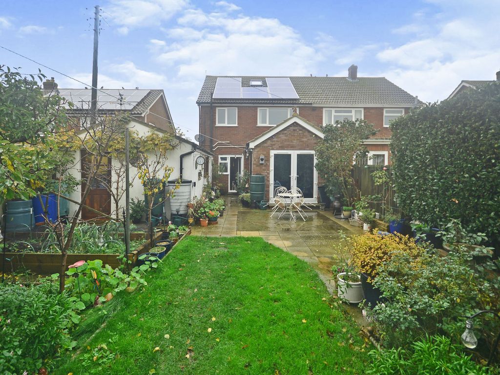 3 bed semi-detached house for sale in Broadlands Avenue, New Romney ...