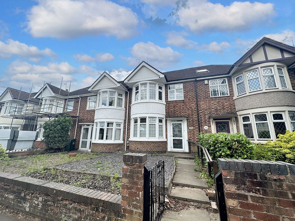 3 bed terraced house to rent in Longfellow Road, Coventry CV2, £1,200 ...