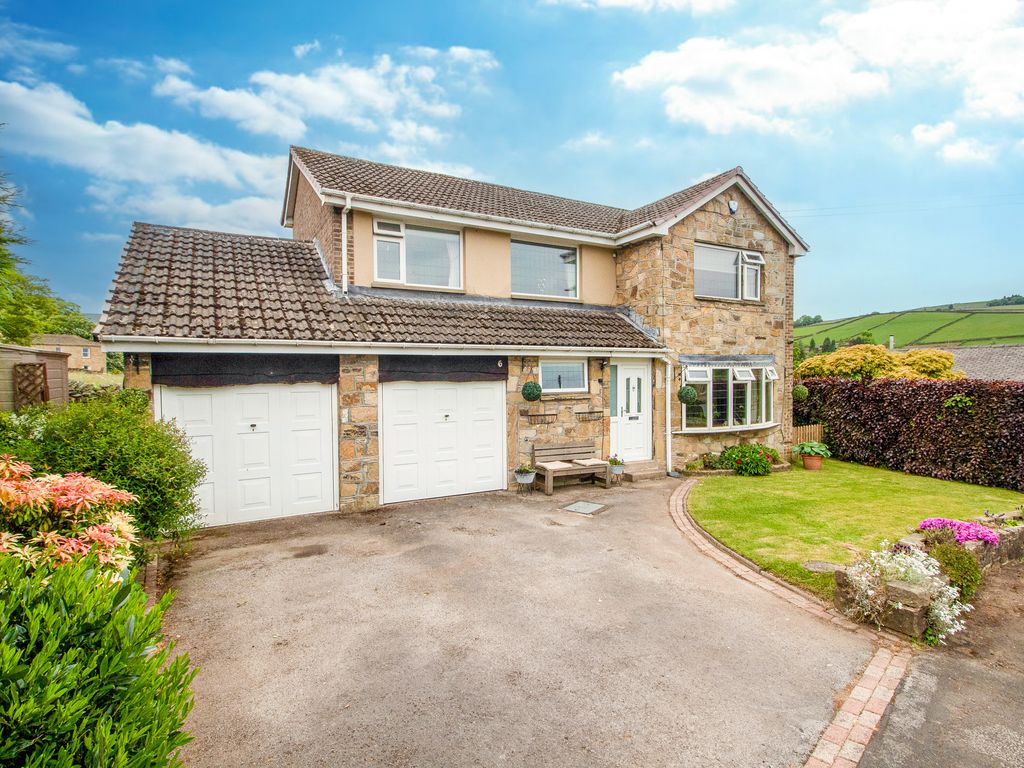 4 bed detached house for sale in Bankfield Drive, Holmbridge, Holmfirth ...