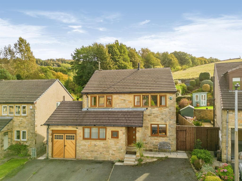 4 Bed Detached House For Sale In Laithe Avenue Holmbridge Holmfirth
