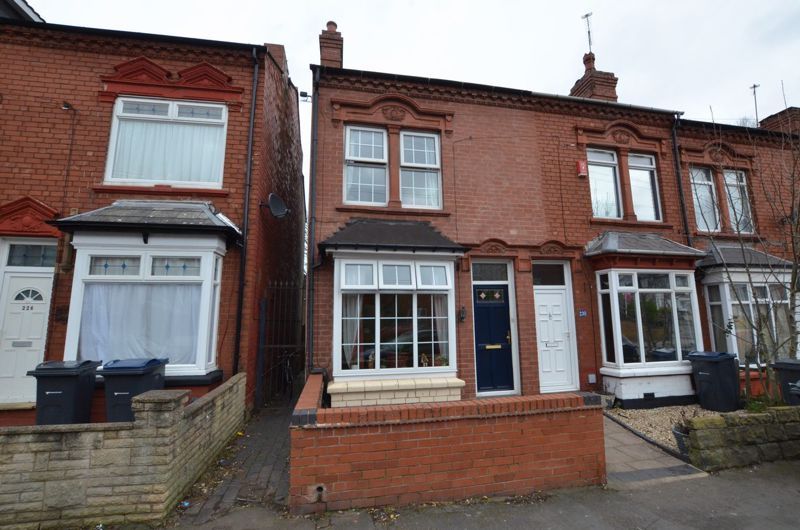 3 Bed End Terrace House For Sale In Selsey Road Edgbaston Birmingham