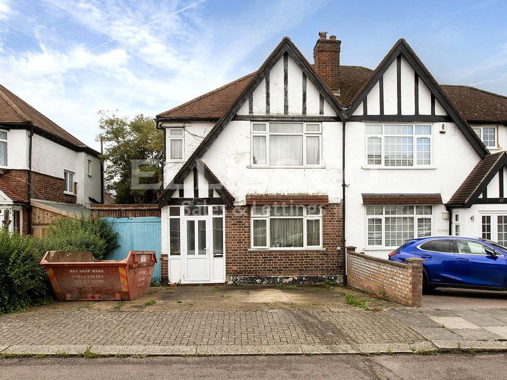 3 bed semi-detached house for sale in Salehurst Close, Kenton, Harrow ...
