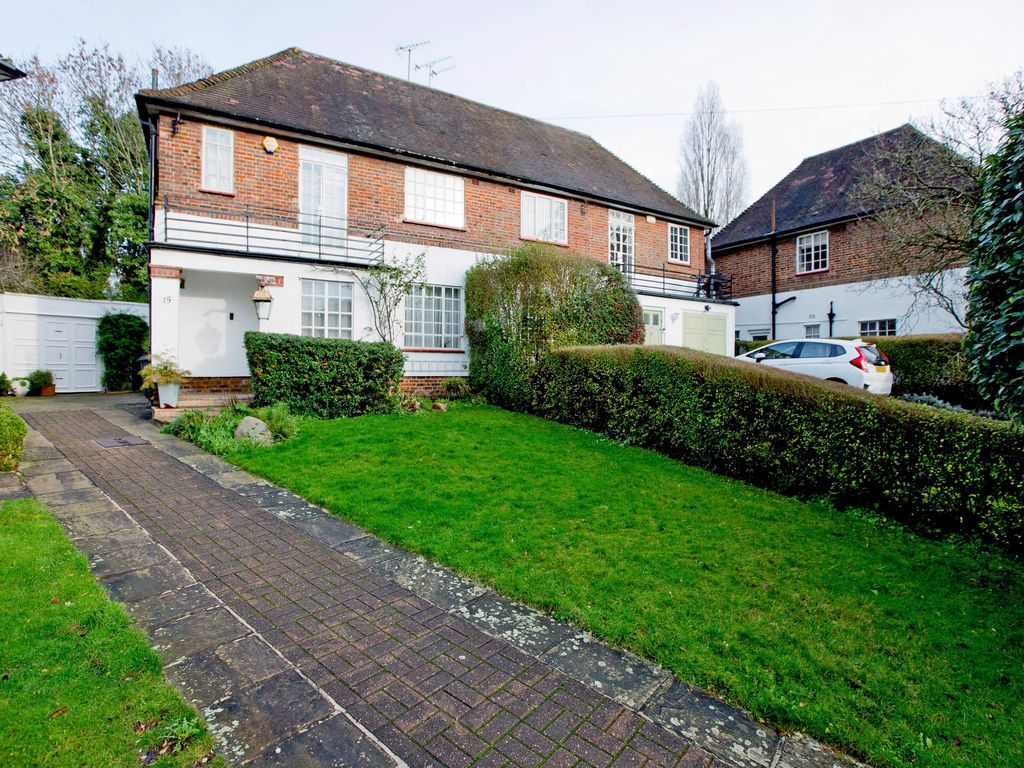 3 bed semi-detached house for sale in Holyoake Walk, Hampstead Garden ...