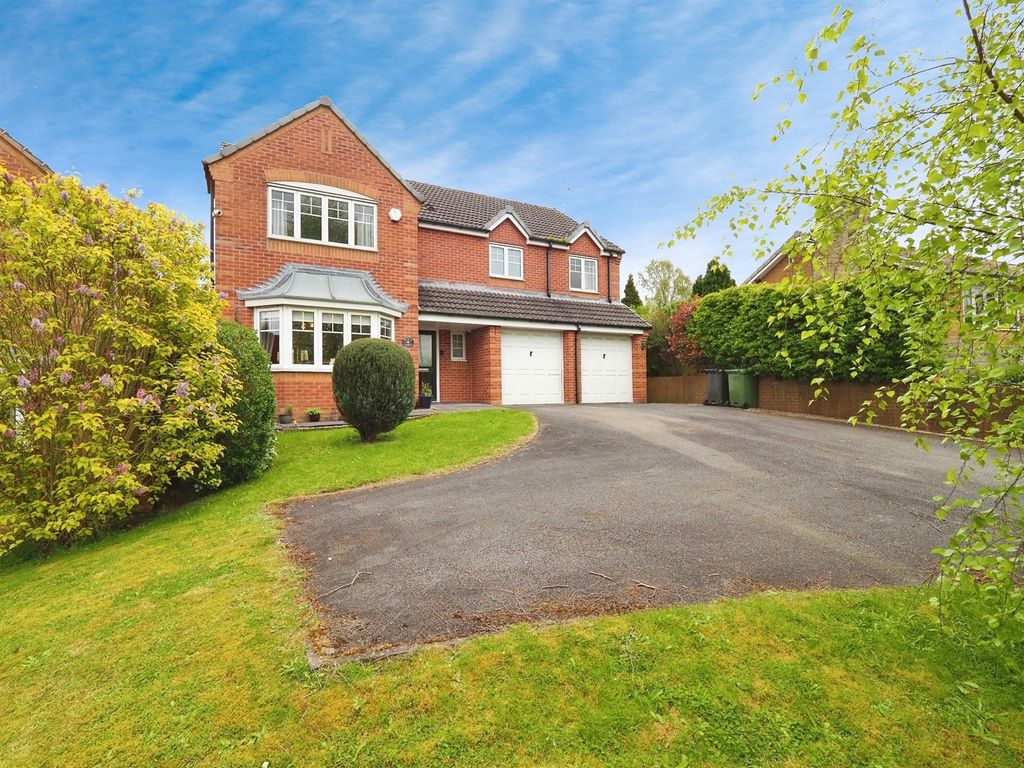 4 bed detached house for sale in Ryknield Hill, Denby, Ripley DE5, £ ...
