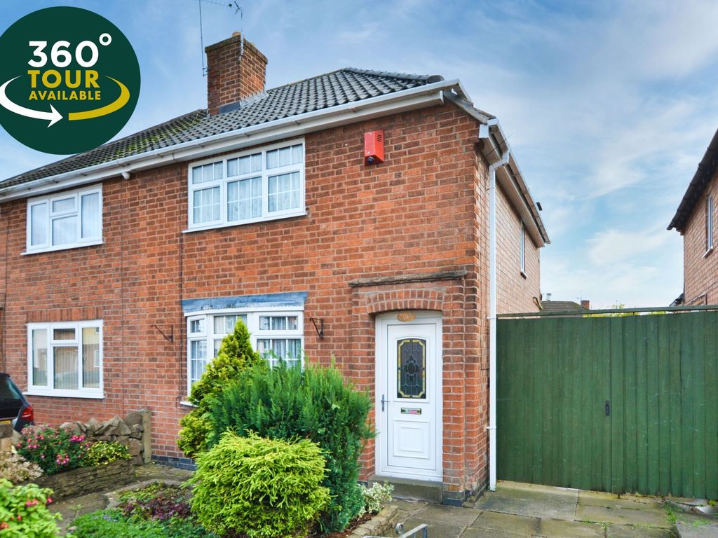 2 Bed Semi Detached House For Sale In Burleigh Avenue Wigston