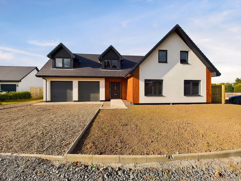 New home, 4 bed detached house for sale in Shieldhill Road, Quothquan ...