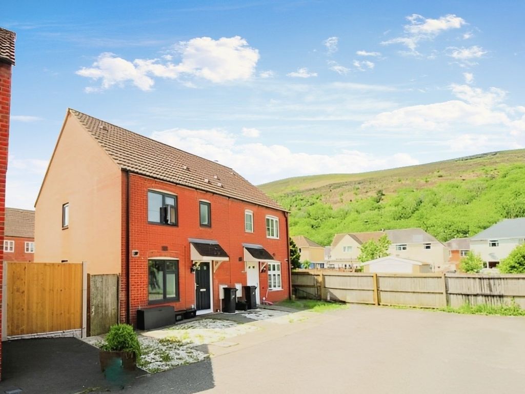 3 bed semi-detached house for sale in Ffordd Y Glowyr, Godrergraig ...