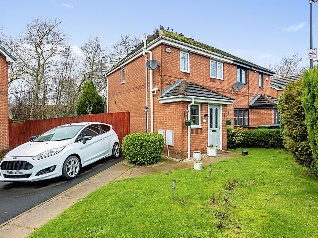 3 bed semi-detached house for sale in Attock Close, Chadderton, Oldham ...
