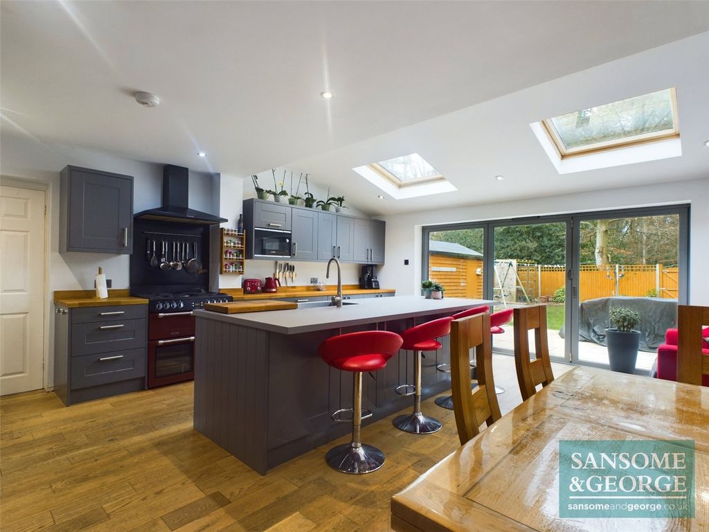5 bed semi-detached house for sale in Long Grove, Baughurst, Tadley ...