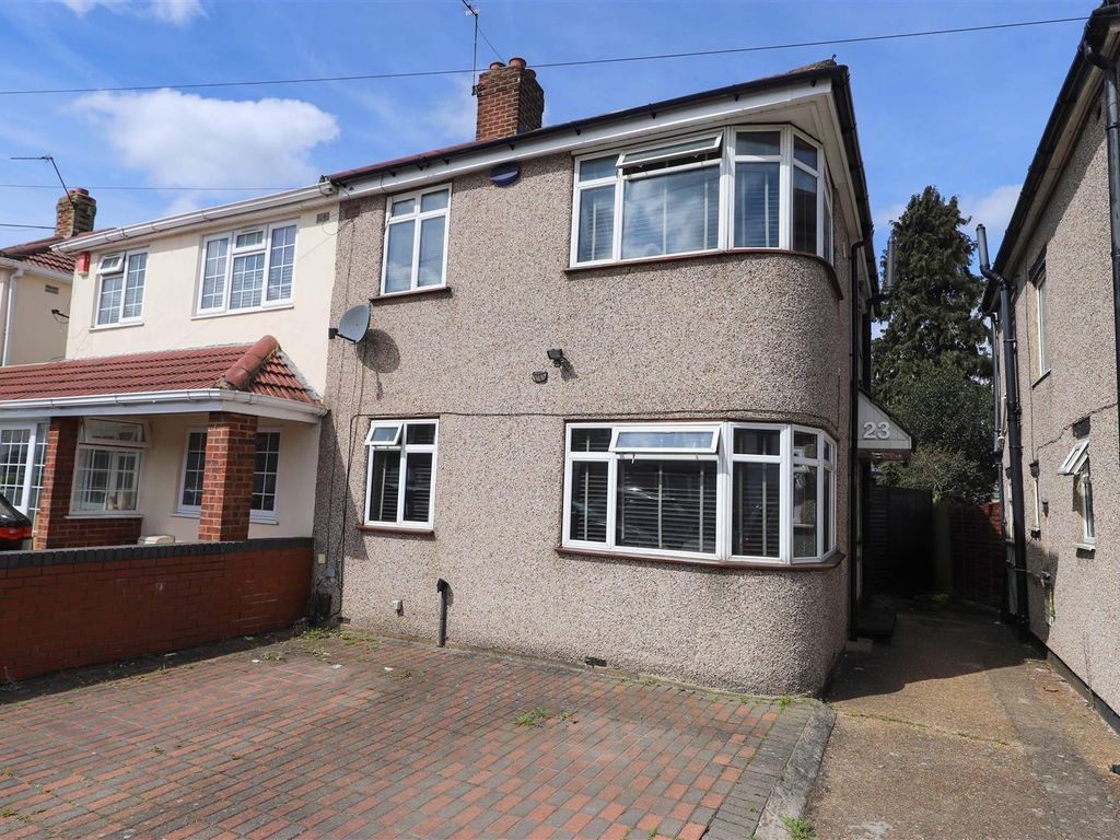 3 bed semi-detached house for sale in Raleigh Avenue, North Hayes UB4 ...