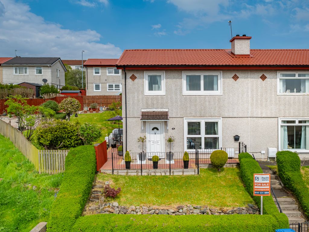 3 bed semi-detached house for sale in Inchkeith Place, Glasgow G32, £ ...