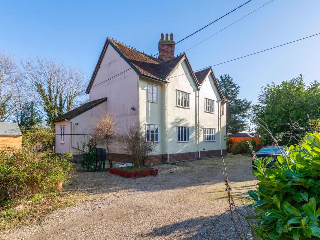 4 bed detached house for sale in Park Cottages, The Streetgosfield ...
