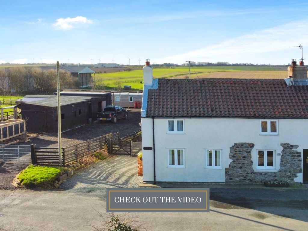 3 bed semi-detached house for sale in Booths Cottages, Main Street ...