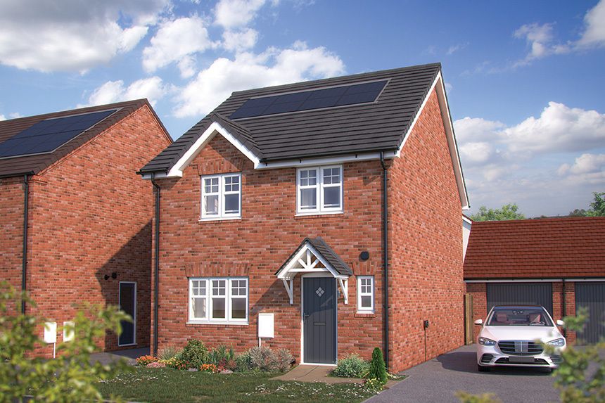 New home, 4 bed detached house for sale in "The Mylne" at Great Oldbury ...