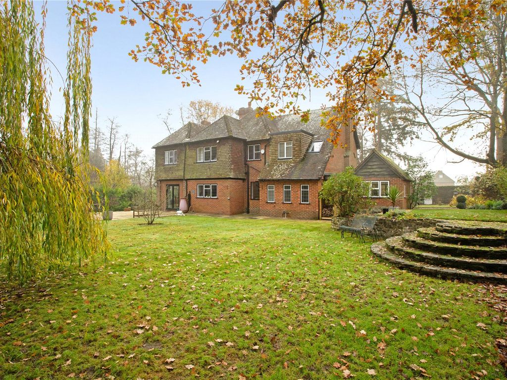 5 bed detached house for sale in Combe Lane, Wormley, Godalming, Surrey ...