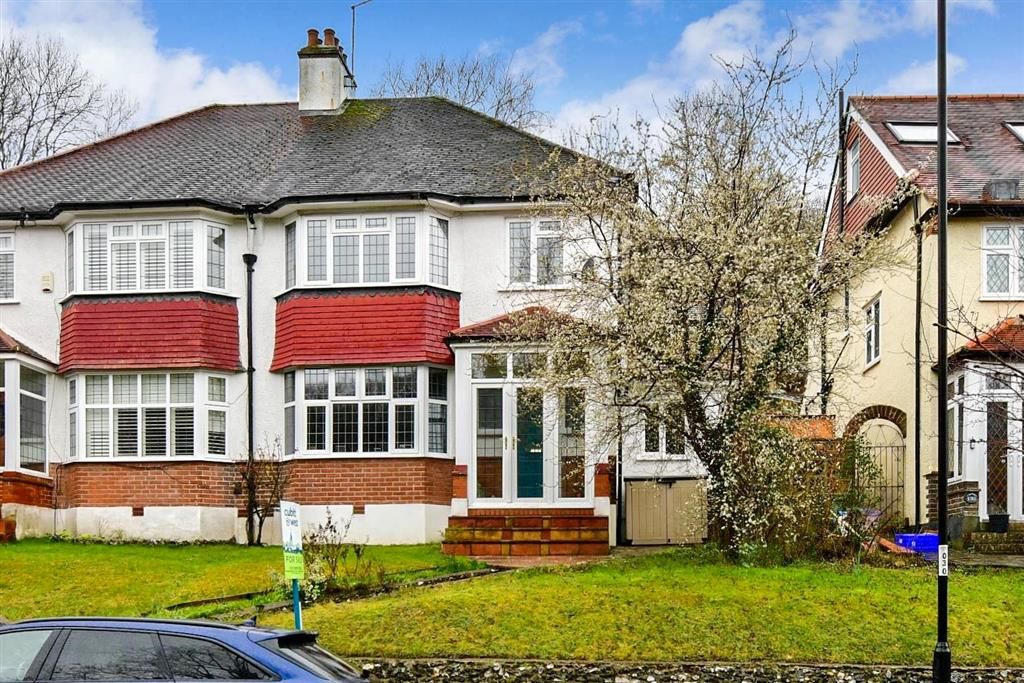 3 bed semi-detached house for sale in Old Lodge Lane, Purley, Surrey ...