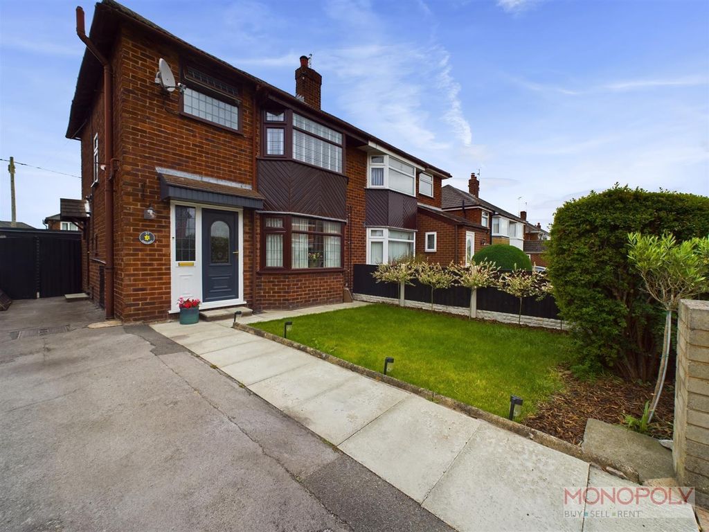 3 bed semi-detached house for sale in Bangor Road, Johnstown, Wrexham ...