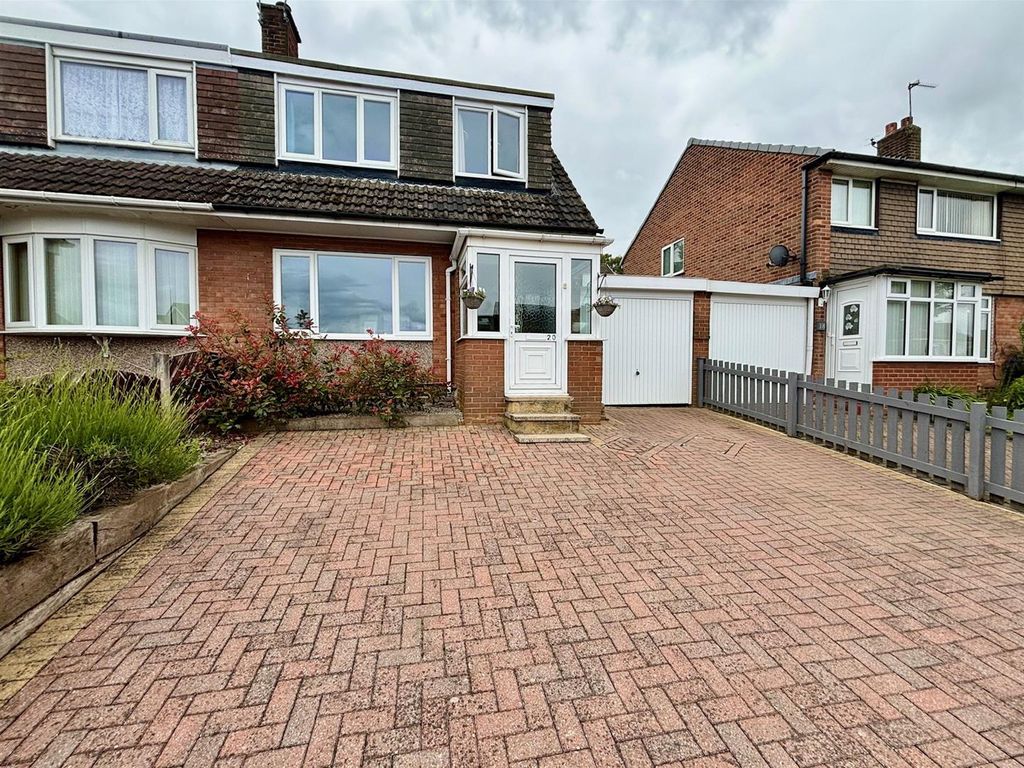 3 bed semi-detached house for sale in Severn Drive, Garforth, Leeds ...