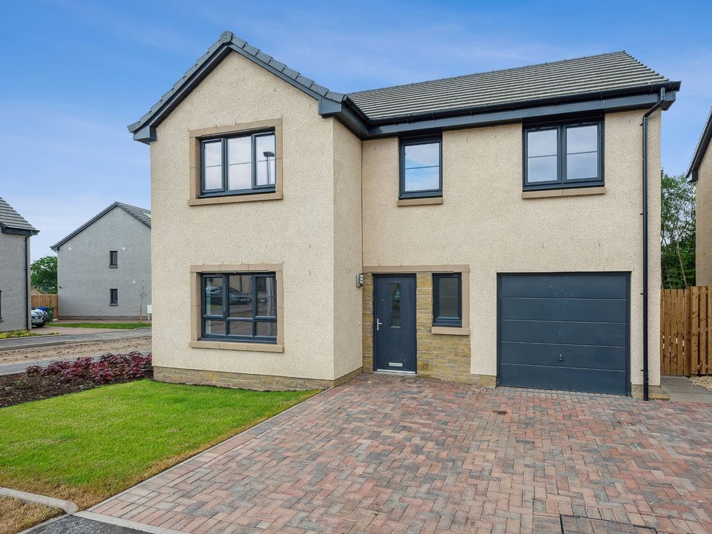 New home, 4 bed detached house for sale in Orchid Park, Plean, Stirling ...
