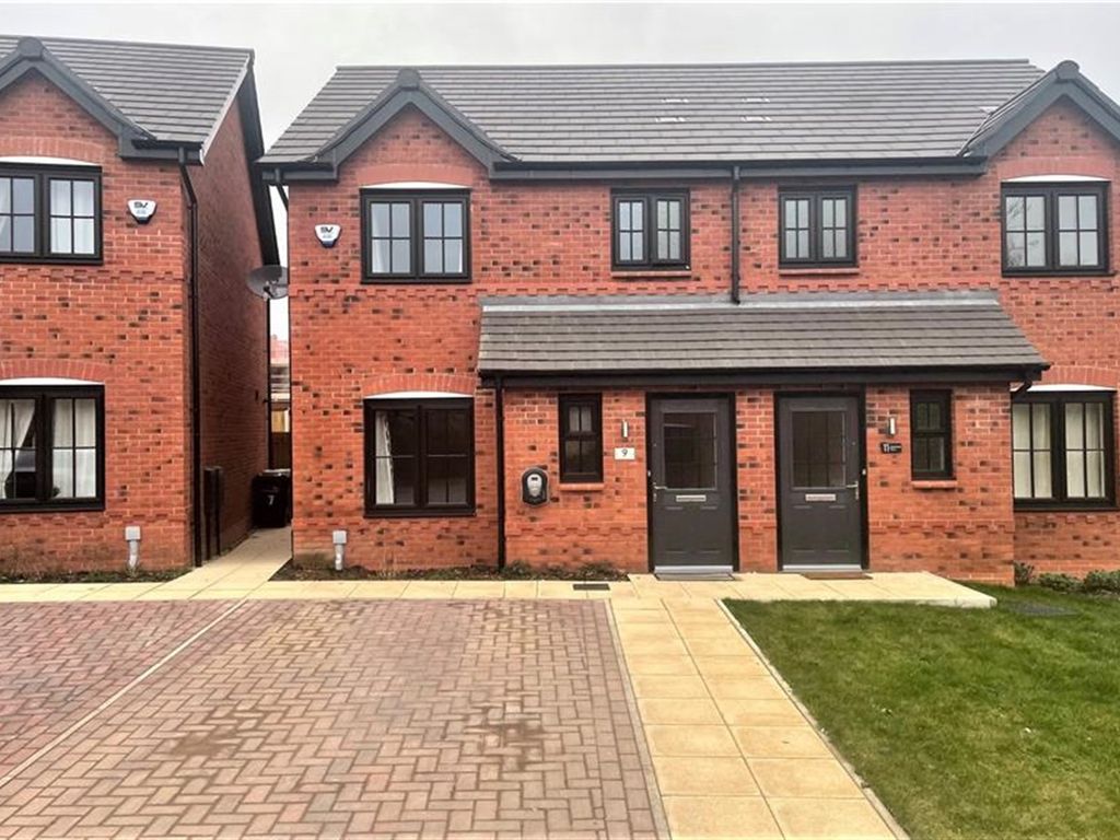 2 bed semi-detached house to rent in Blackheath Drive, Handforth ...