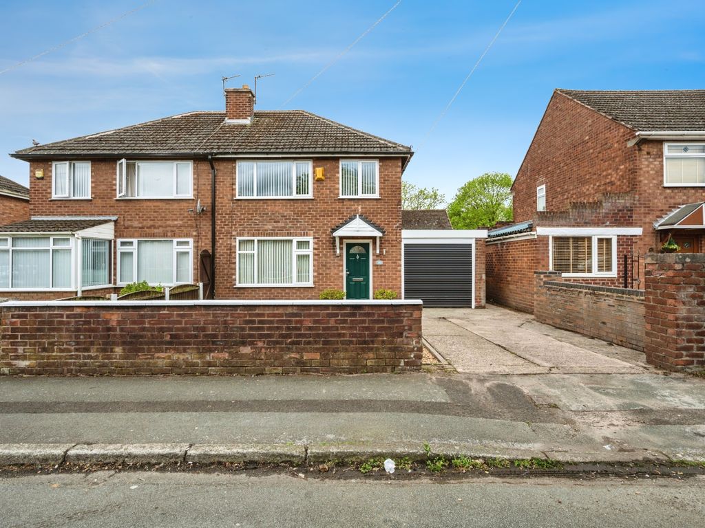 3 Bed Semi Detached House For Sale In Gough Avenue Warrington Wa2 £