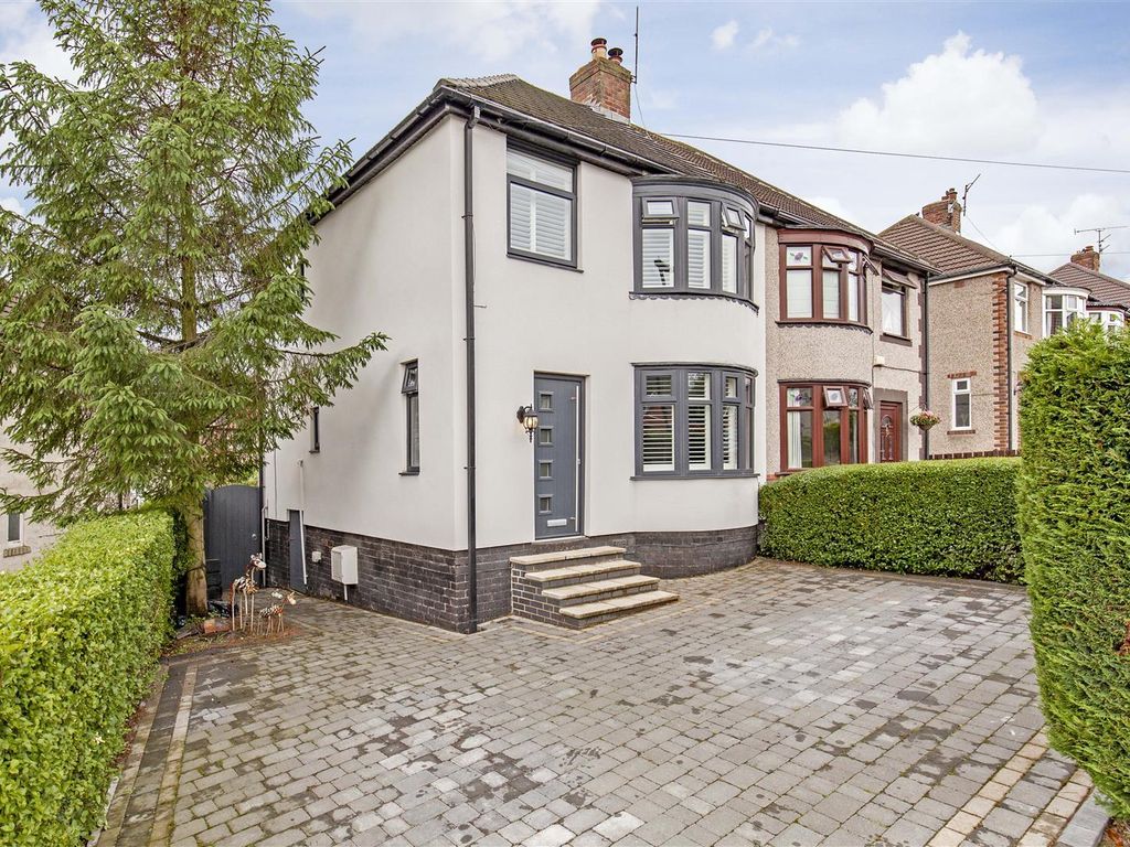 3 bed semi-detached house to rent in The Grove, Wharncliffe Side ...
