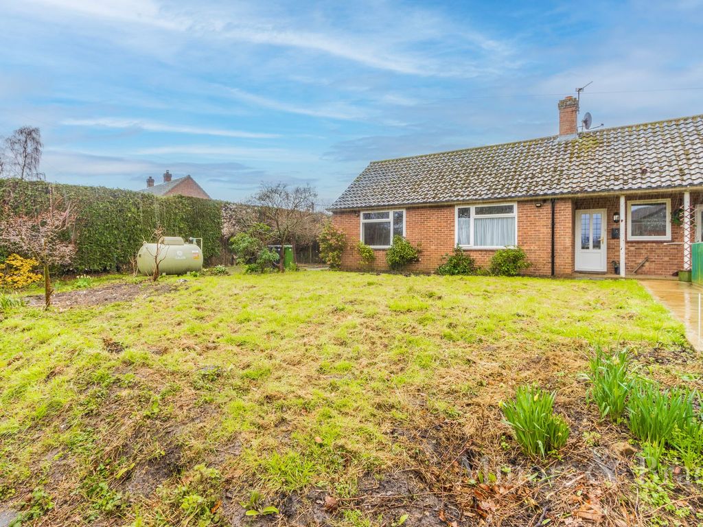 2 bed semi-detached bungalow to rent in Church Close, Arminghall NR14 ...