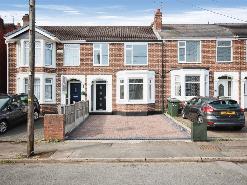 3 bed terraced house for sale in Sherlock Road, Chapelfields, Coventry ...