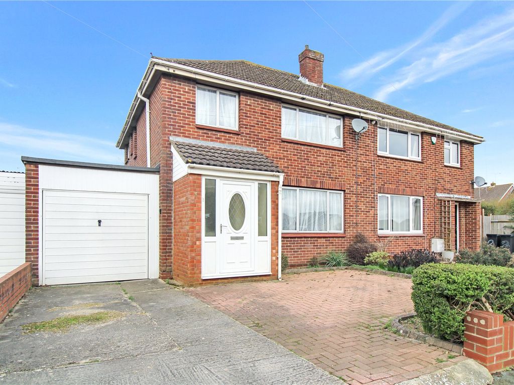3 bed semi-detached house for sale in Dockle Way, Upper Stratton ...