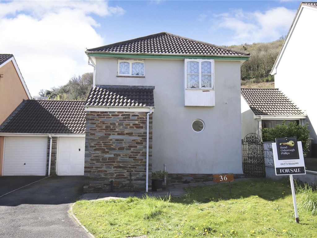 3 bed detached house for sale in Langleigh Park, Ilfracombe EX34, £ ...