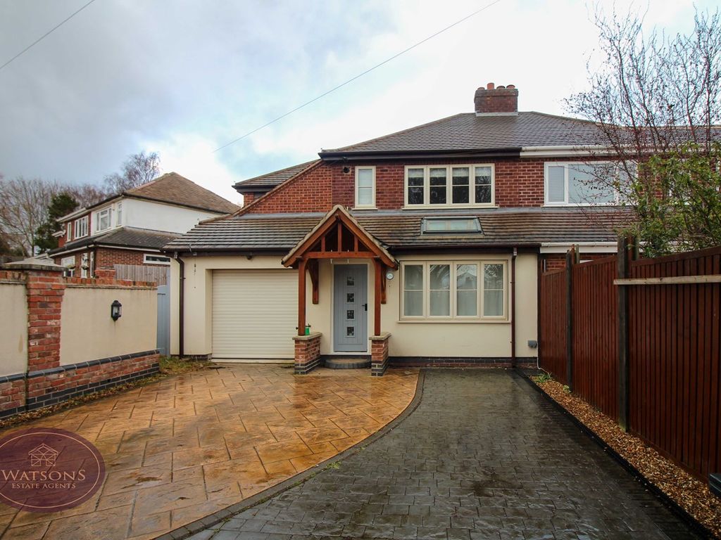 3 bed semi-detached house for sale in Grange Estate, Cossall ...
