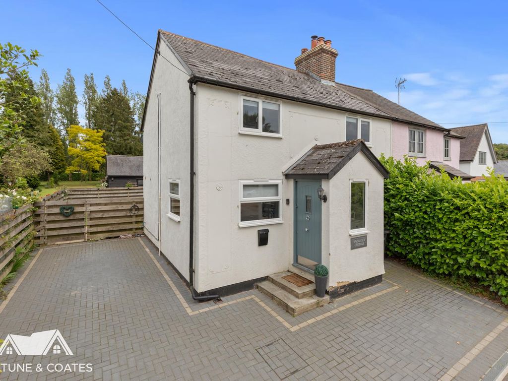 3 bed semi-detached house for sale in Cambridge Road, Quendon, Saffron ...