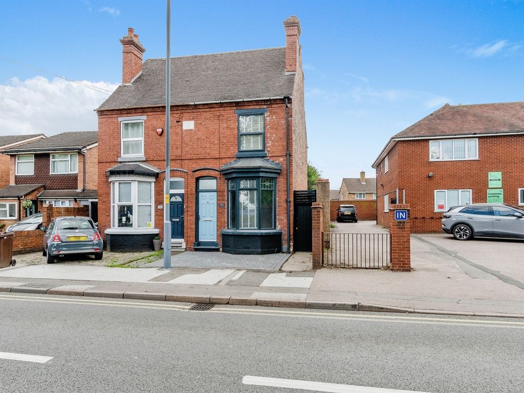 2 bed semi-detached house for sale in Cannock Road, Willenhall WV12 ...