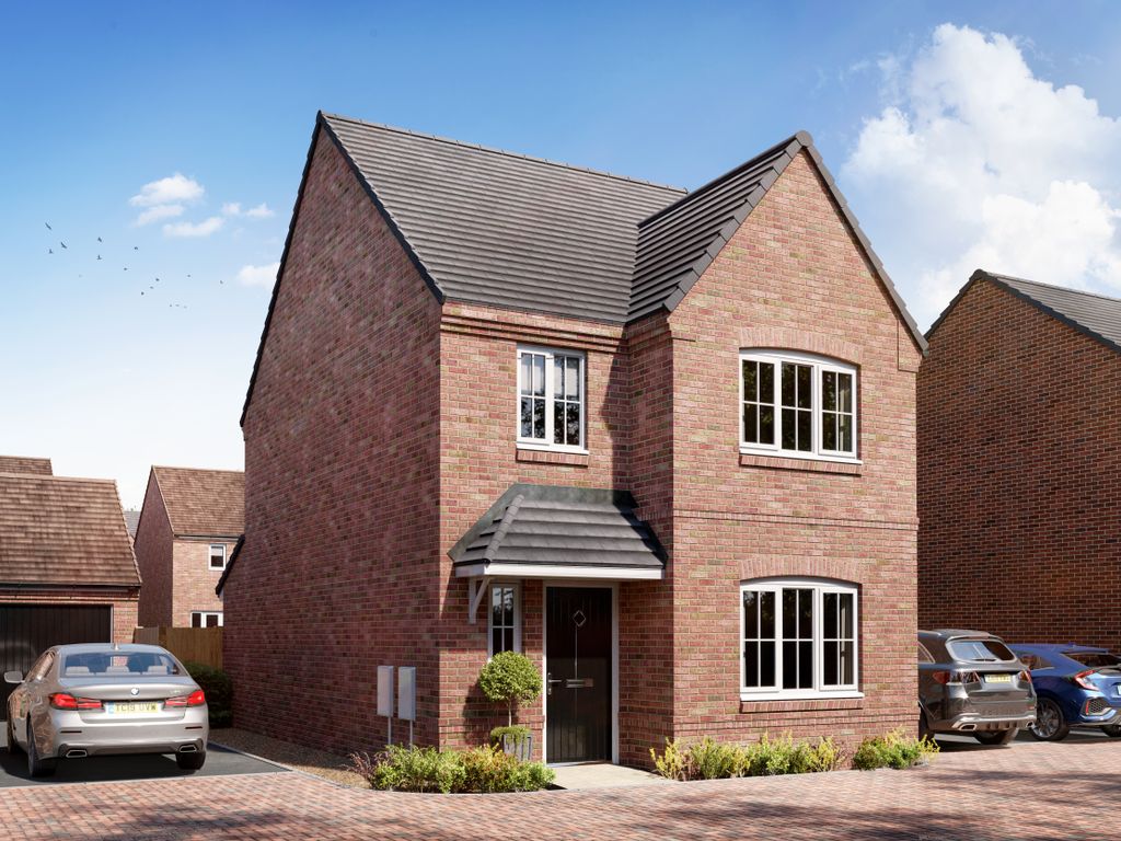 New home, 3 bed semi-detached house for sale in Houlton Way, Rugby CV23 - Zoopla