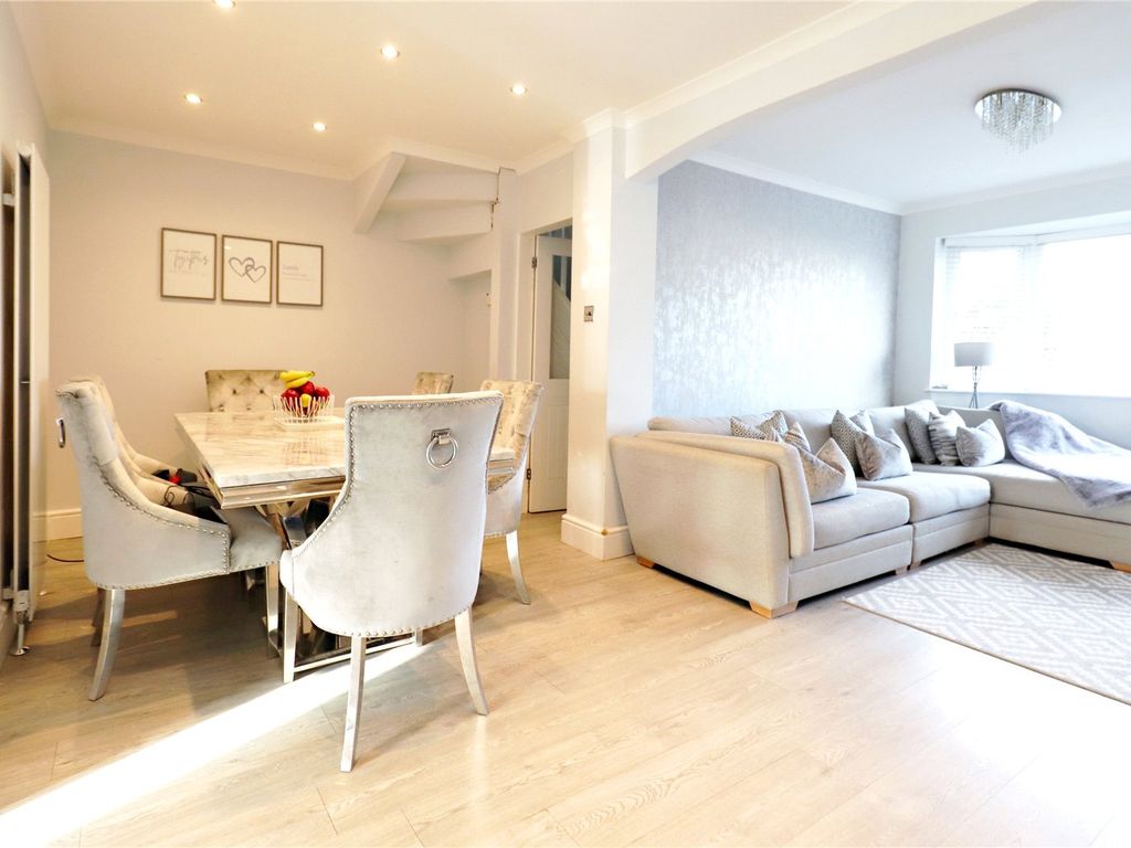 3 bed semi-detached house for sale in East Rochester Way, Sidcup, Kent ...