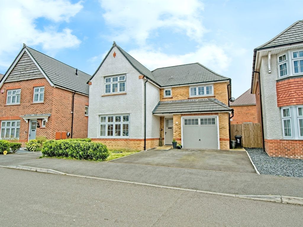 4 bed detached house for sale in Cae Twmpin Road, Llanwern, Newport ...