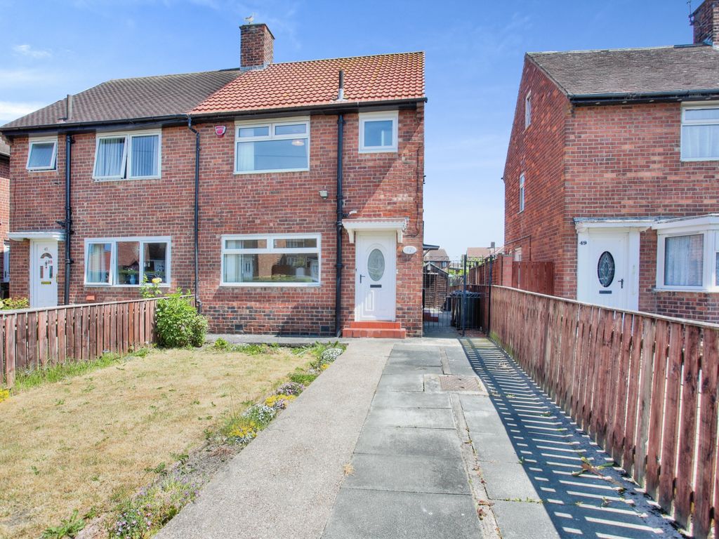 3 Bed Semi Detached House For Sale In Elmfield Gardens Wallsend Tyne