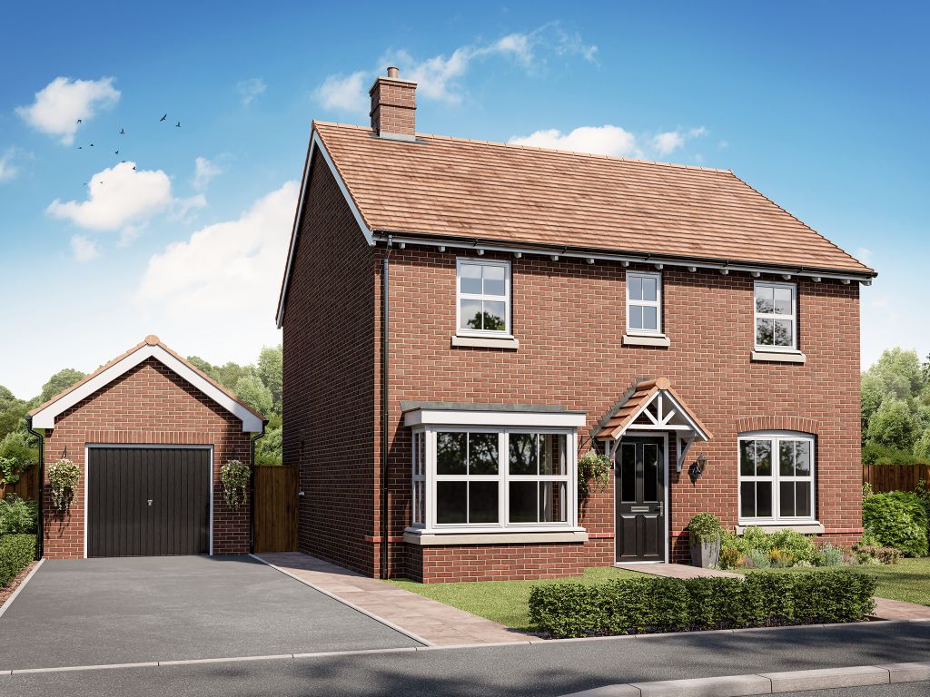 New Home 4 Bed Detached House For Sale In The Brampton Bay At