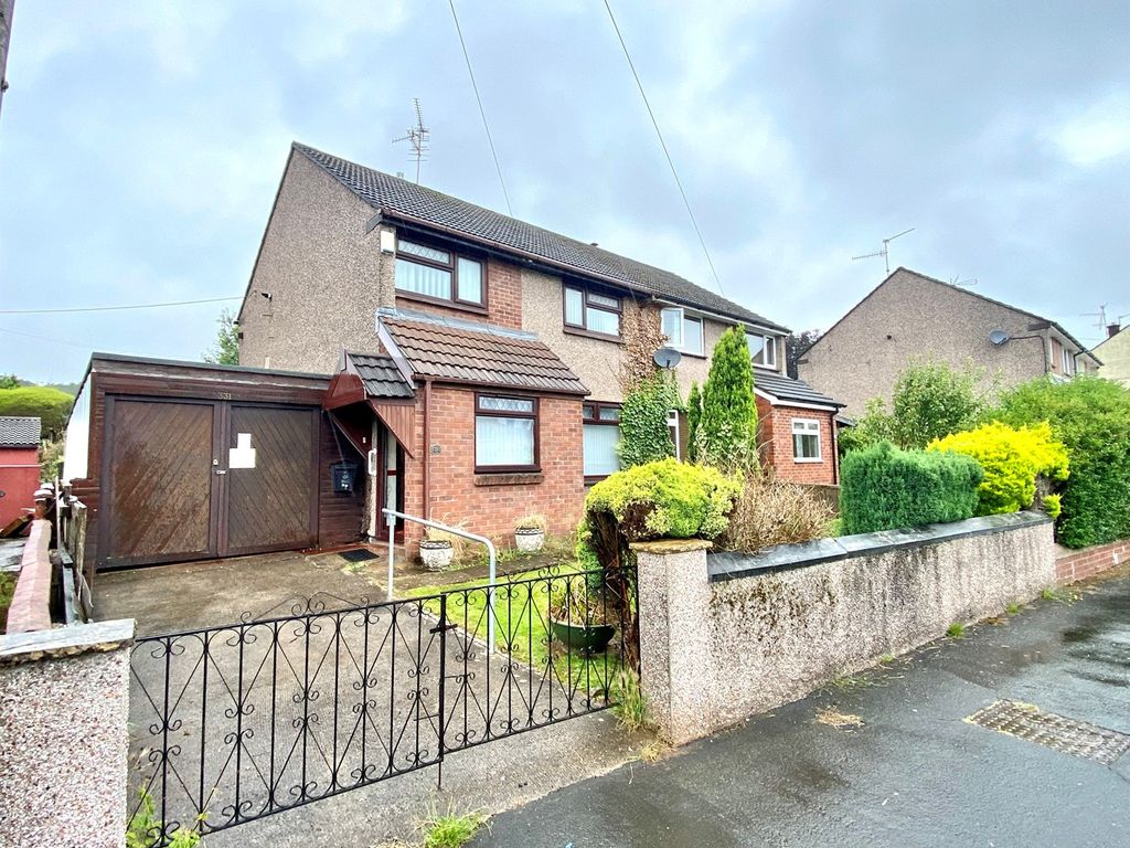 3 bed semi-detached house for sale in Monnow Way, Bettws, Newport NP20 ...