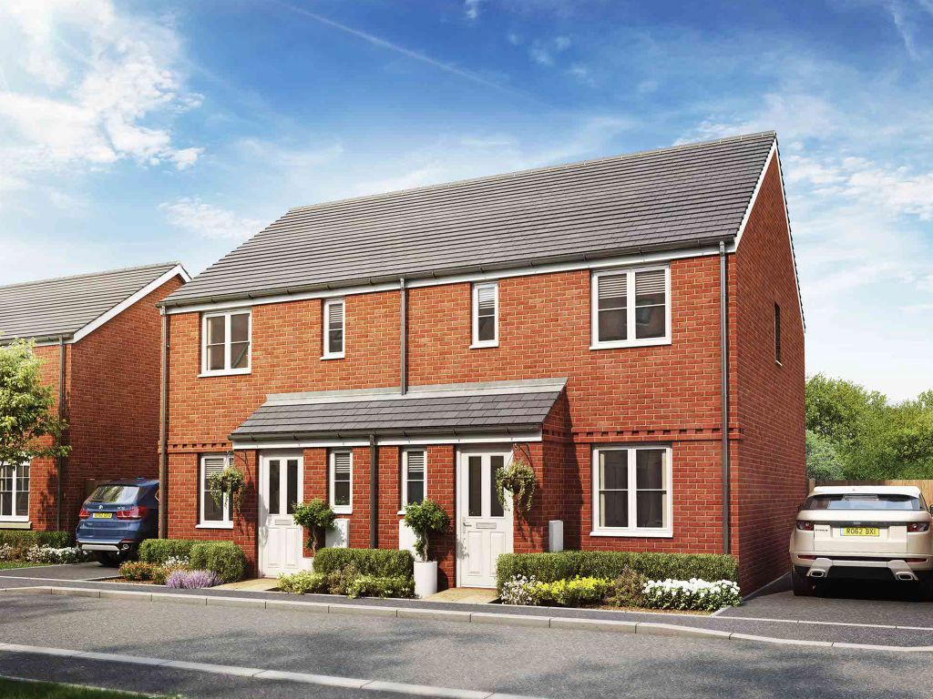 New home, 2 bed semi-detached house for sale in "The Hanbury" at ...