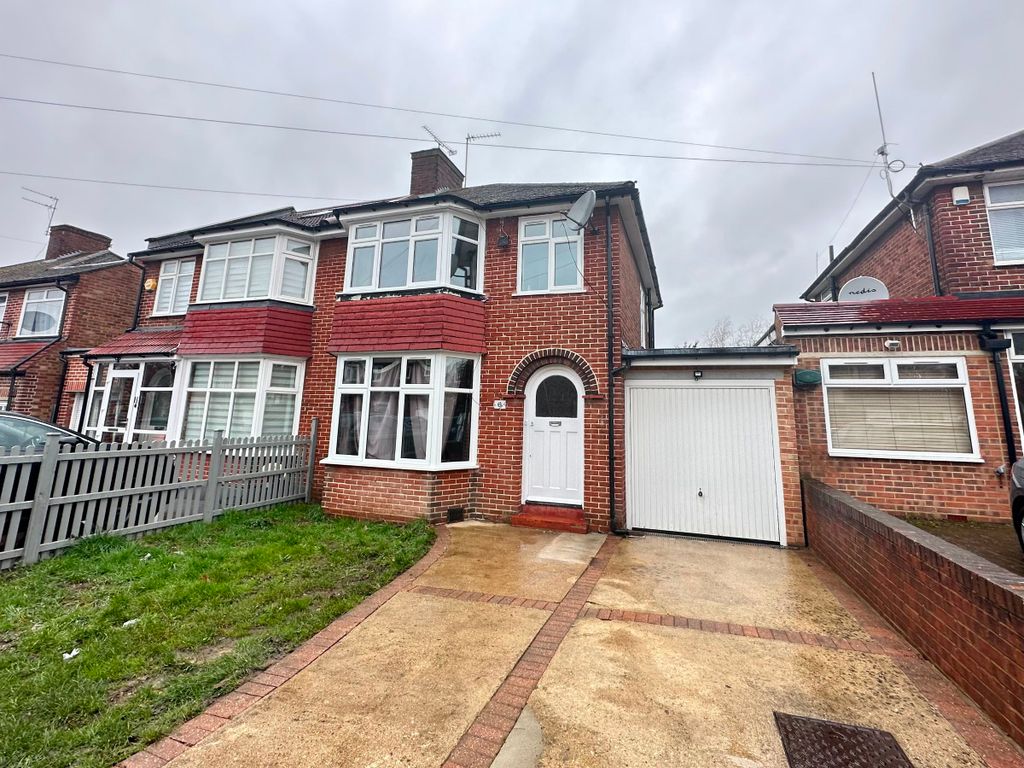 3 bed semi-detached house to rent in Braemar Gardens, Colindale, London ...