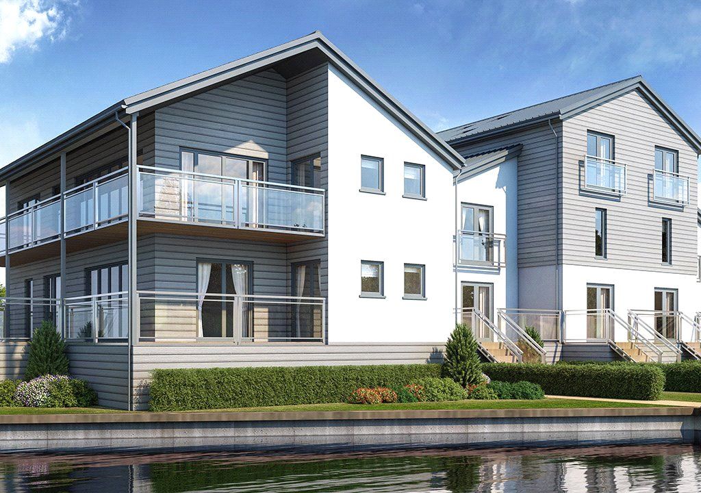 New home, 4 bed end terrace house for sale in Plot 8 Bureside Quay, The ...