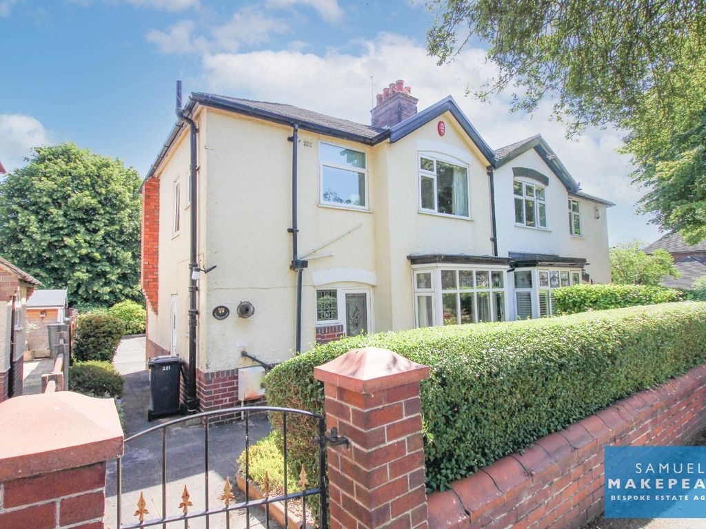 3 Bed Semi Detached House For Sale In Basford Park Road Newcastle