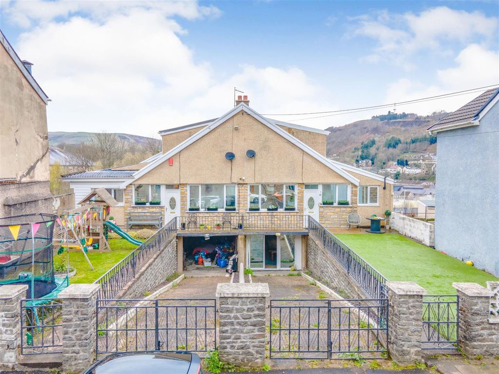 4 bed semi-detached house for sale in Glynfach Road, Porth CF39, £ ...